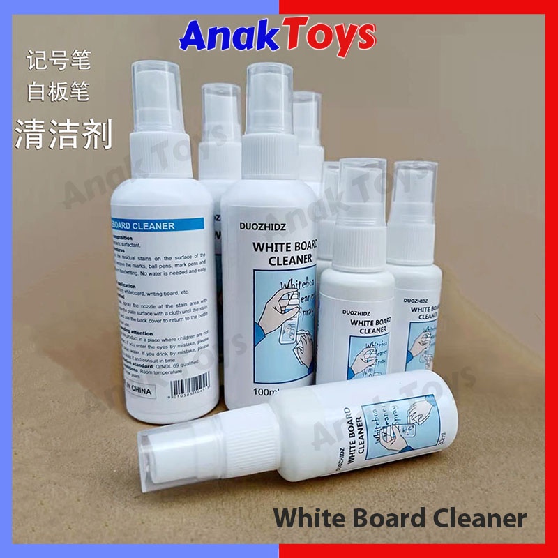 100ml Multifunctional Whiteboard Cleaner Cleaning Spray Cleaner ...