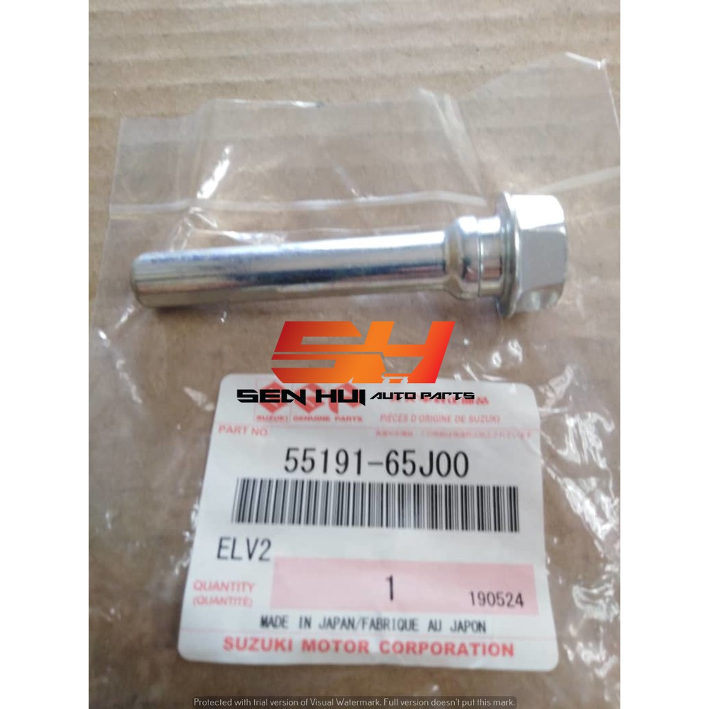 SUZUKI Grand Vitara Front Brake Caliper Pin Upper 55191-65J00 Genuine ...