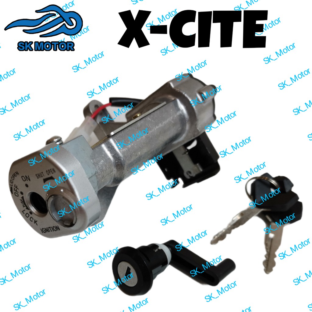 Modenas X-CITE / X CITE / XCITE AN130 Ignition Main Switch / Full Set ...