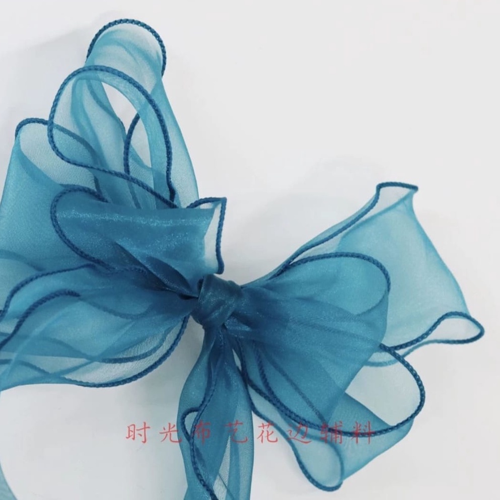 FISH TAIL RIBBON 5CM/7CM/14CM (1 meter/piece) / REBEN / RIBBON HADIAH ...