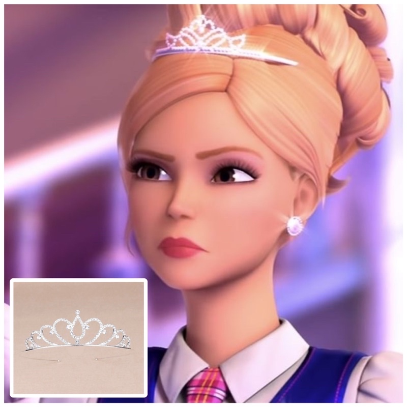 miracle Princess Crown Barbie School Management Charm | Shopee Malaysia