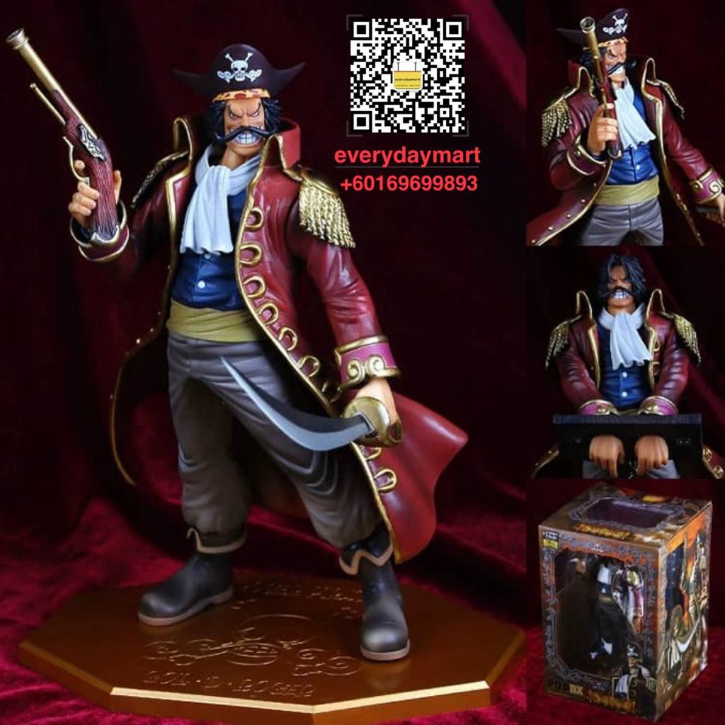 ONE PIECE💥GOL D. ROGER💥GOLD ROGER CAPTAIN ROGER PIRATE STATUES POP ...