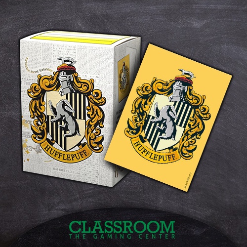 Dragon Shield Sleeves - Harry Potter - Hufflepuff Art Brushed : 100 ...
