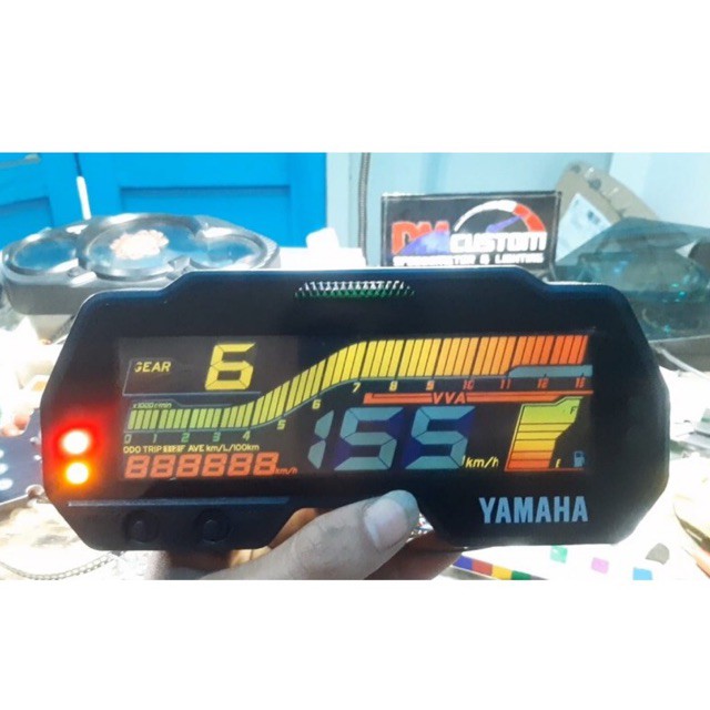 Sticker Lcd Spidometer Speedometer Yamaha R15 V3 VVA/ VIXION R VVA ...