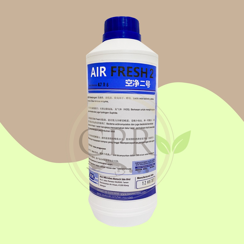 CPR FEED / KEN BIOTECH AIR FRESH 2 for remove odour 1L | Shopee Malaysia