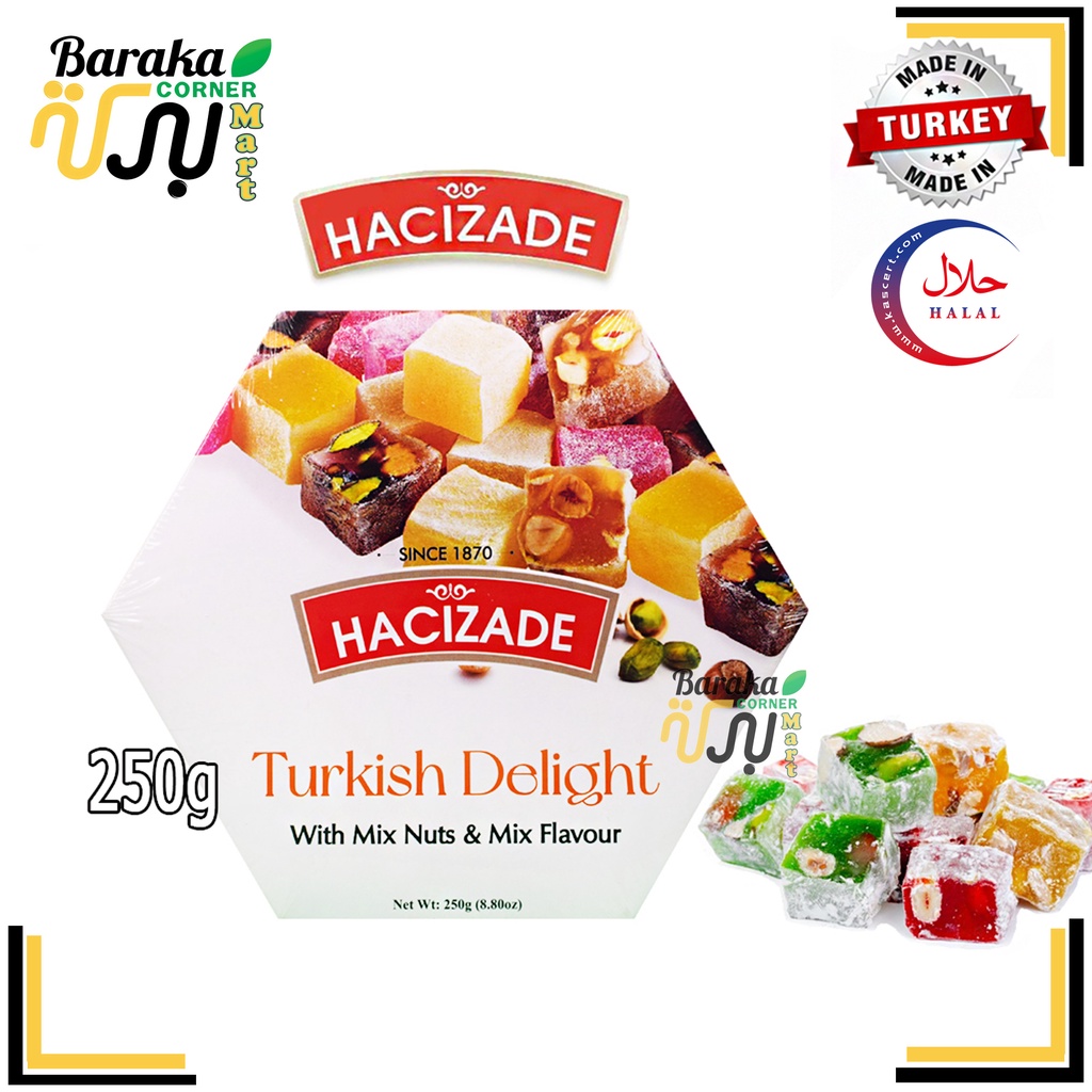 Turkish Delights Lokum Dari Turki Sedap Manisan Turkish Sweet Nougat ...