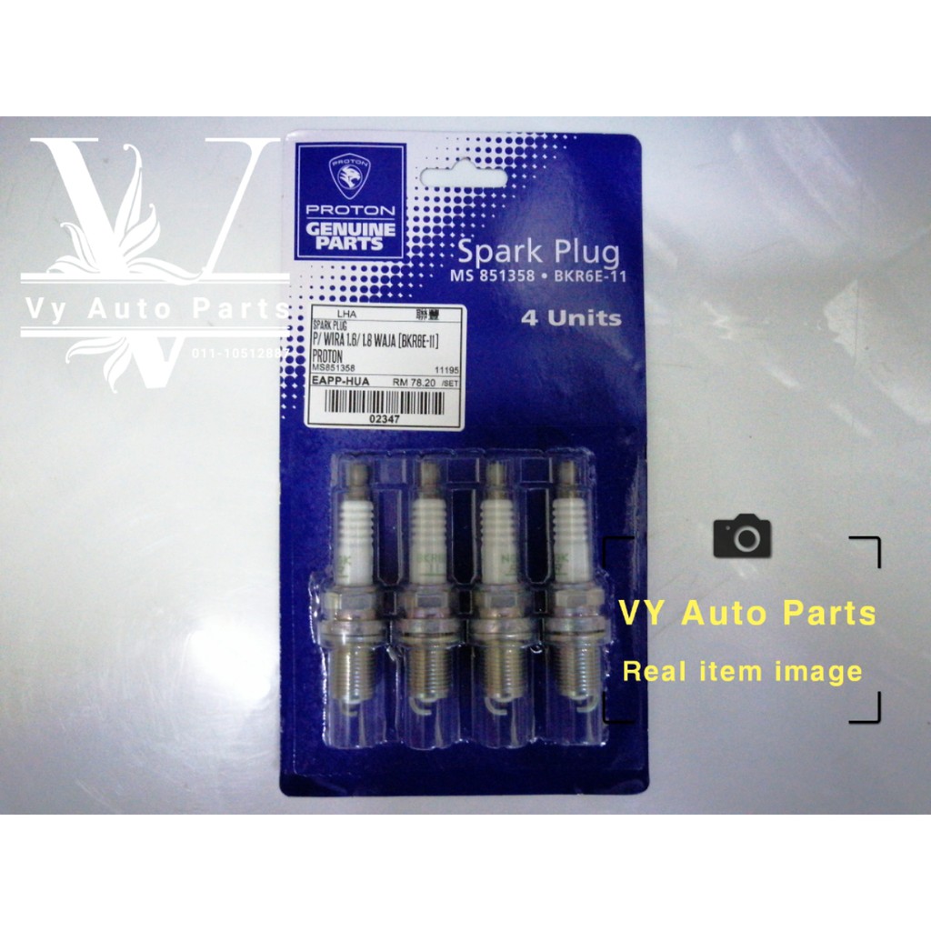 Spark Plug Wira 1.6 1.8 Waja MMC Original BKR6E-11 | Shopee Malaysia