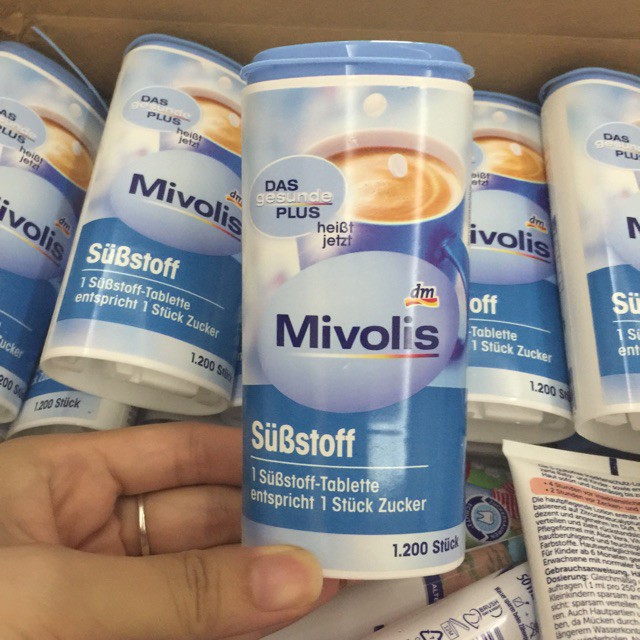 MIVOLIS diet sugar Vial 1200 super new date tablets. | Shopee Malaysia