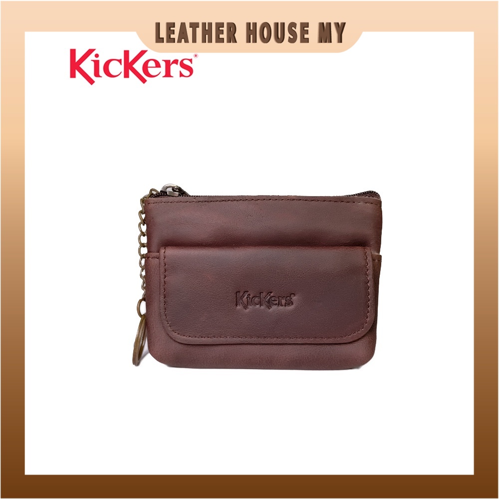 KIC-88372 Kickers Men's Genuine Leather Coin Pouch | Shopee Malaysia