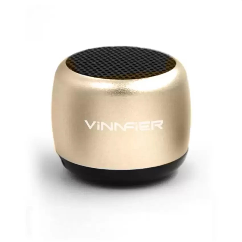 Vinnfier Atom Nano Portable Bluetooth Speaker - Gold | Shopee Malaysia