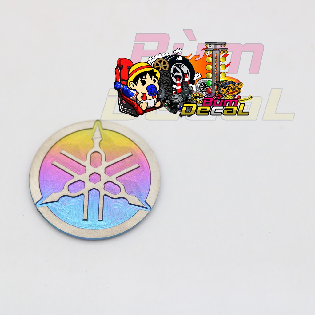 Yamaha round Titanium GR5 Logo motorcycle sticker | Shopee Malaysia