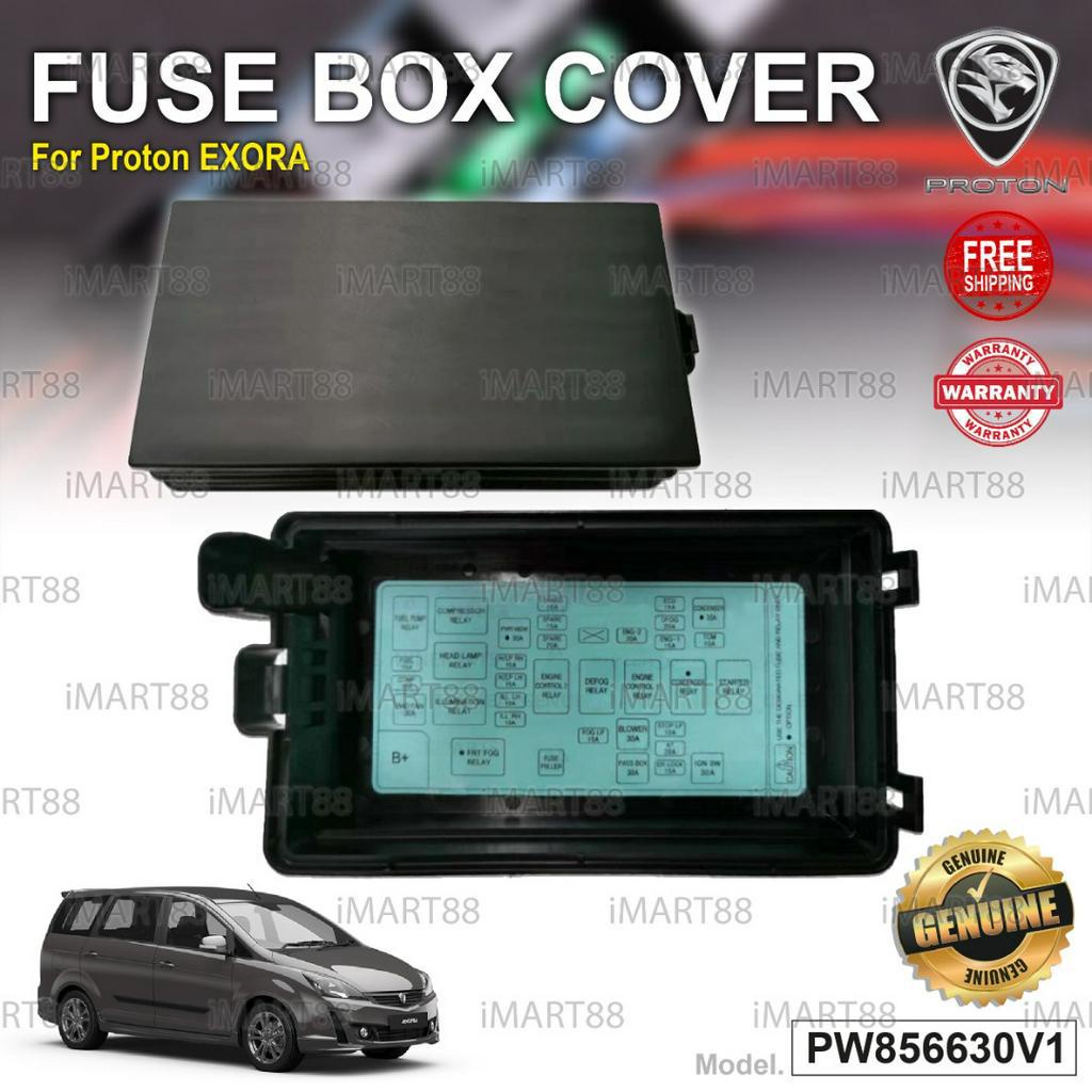 Original Proton Exora CPS Fuse Box ECU Cover Engine Junction Box PW856630V1 Casing Saja | Shopee ...