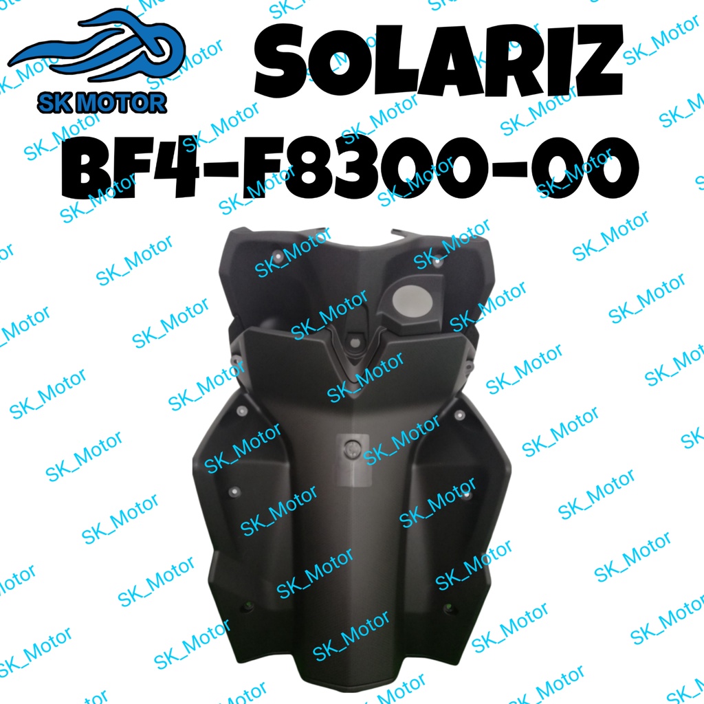 Yamaha EGO SOLARIZ Original Inner Cover Full Set Kaver Hitam Meter Tank ...
