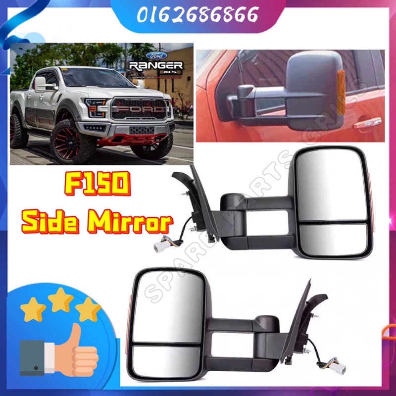 F150 SIDE MIRROR WITH SIGNAL LIGHT SUITABLE ON FORD RANGER T6 T7 T8 ...
