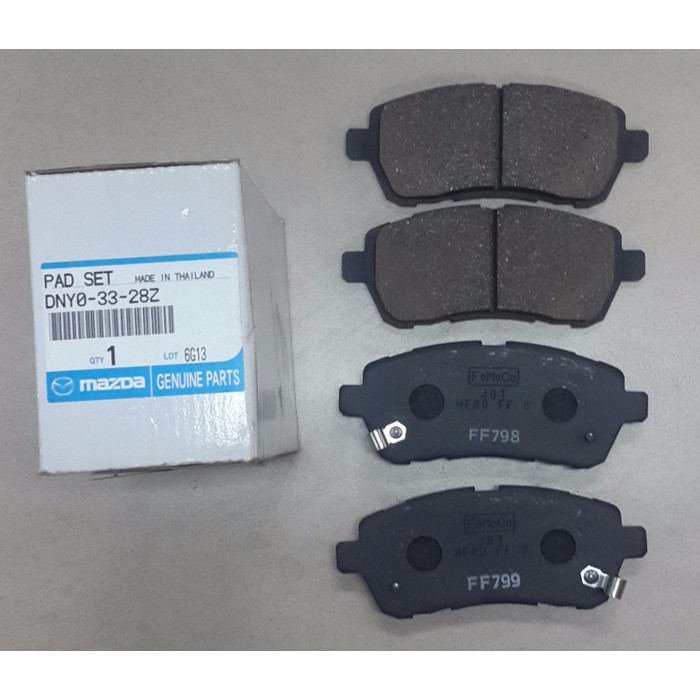 Mazda 2 2009-2020 Brake Pad Front - Original Brake Pad | Shopee Malaysia