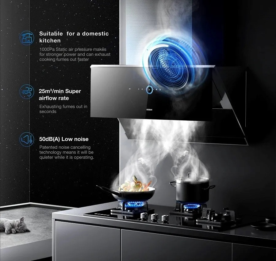 ROBAM Superpower Range Hood A675S | Shopee Malaysia