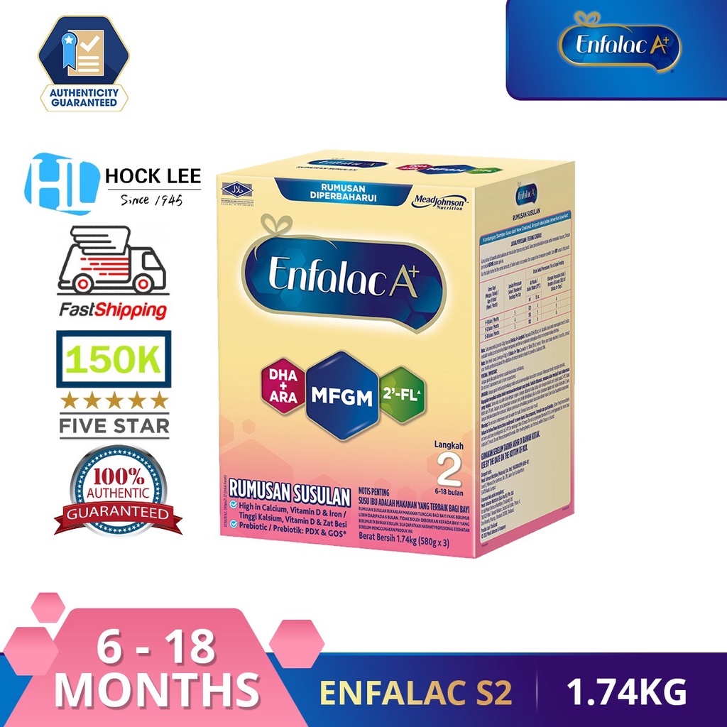 Enfalac A+ Step 2 1.74kg | Shopee Malaysia