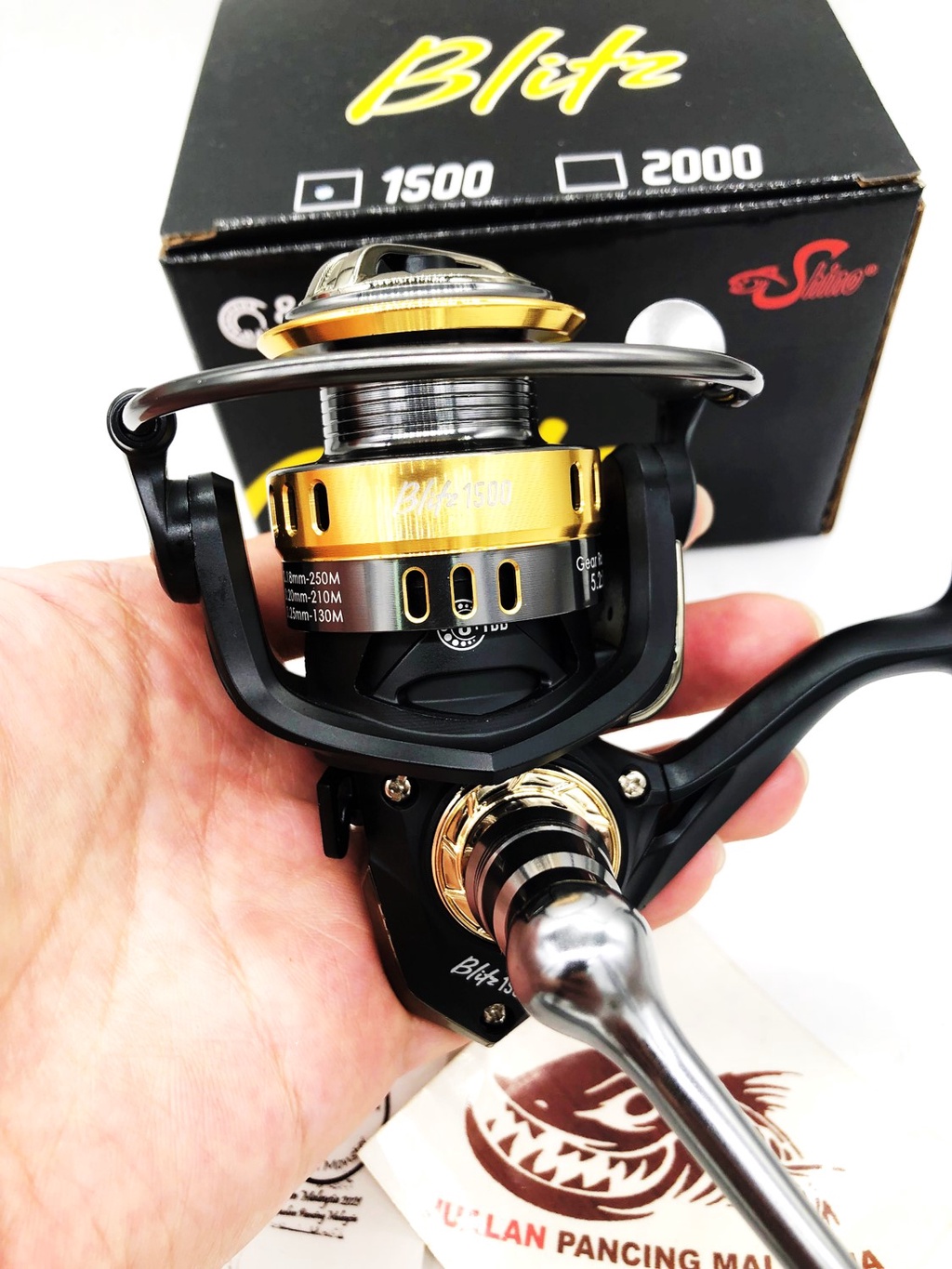 SHINO 2021 Blitz 1500 ULTRALIGHT SPINNING REEL | Shopee Malaysia