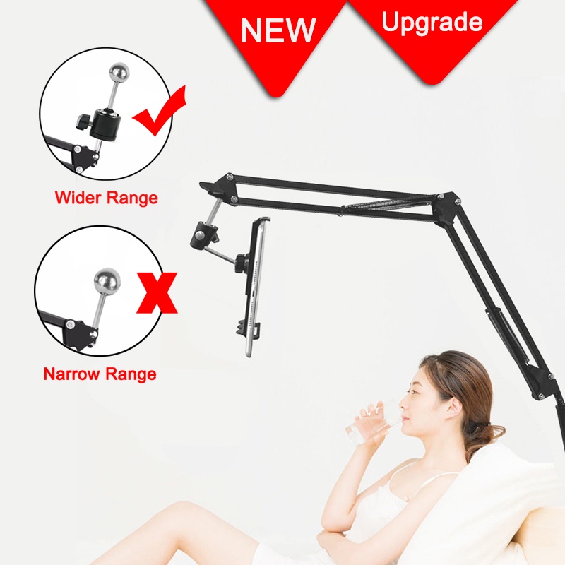 New Adjustable Desk Bed Metal Stand For Tablet Smartphone Stand iPad ...