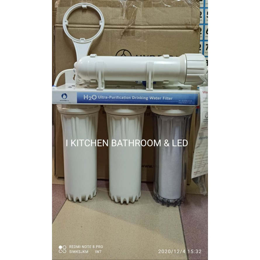HYDRO ONE POU INDOOR DRINKING FILTER SYSTEM COMPLETE SET (5 STAGE ...
