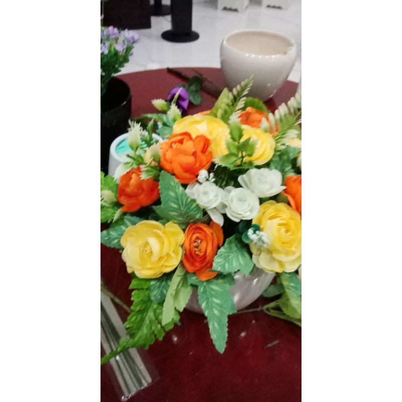 Roses deco flower arrangements (SiMPLY FLOWER) | Shopee Malaysia