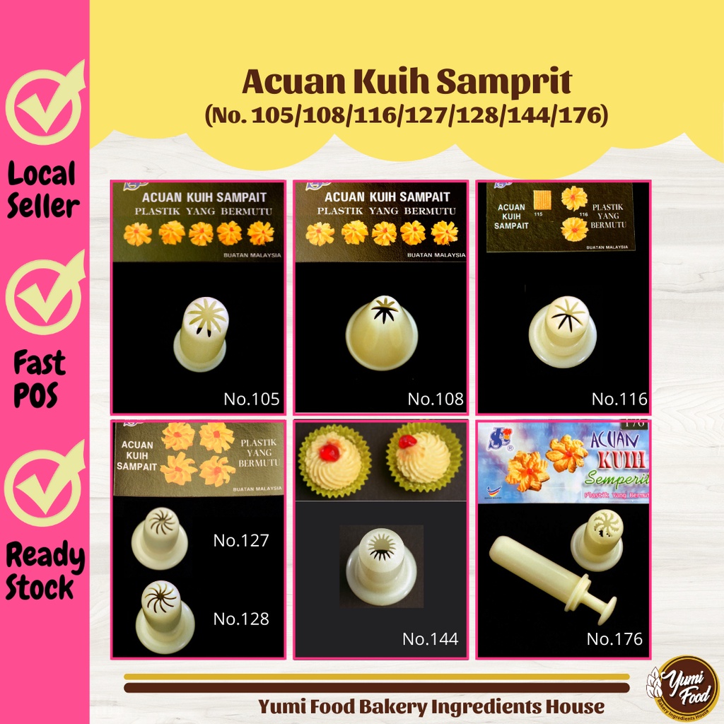 [READY STOCK] HIGH QUALITY Acuan Kueh Samprit/ Acuan Biskut Samperit ...