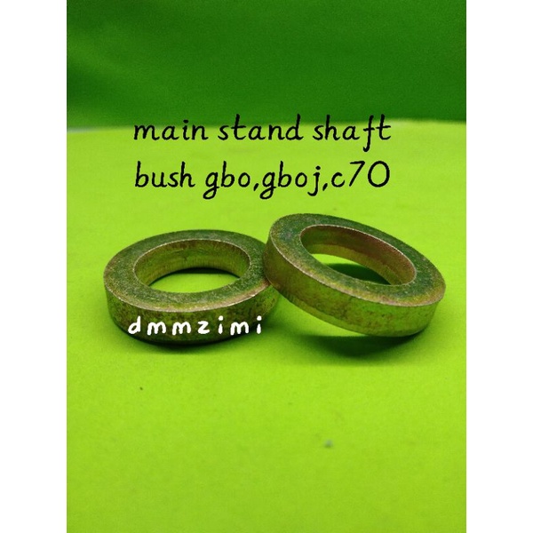 honda gbo,gboj,gb1,c70 main stand shaft bush modi 2pcs/washer main ...