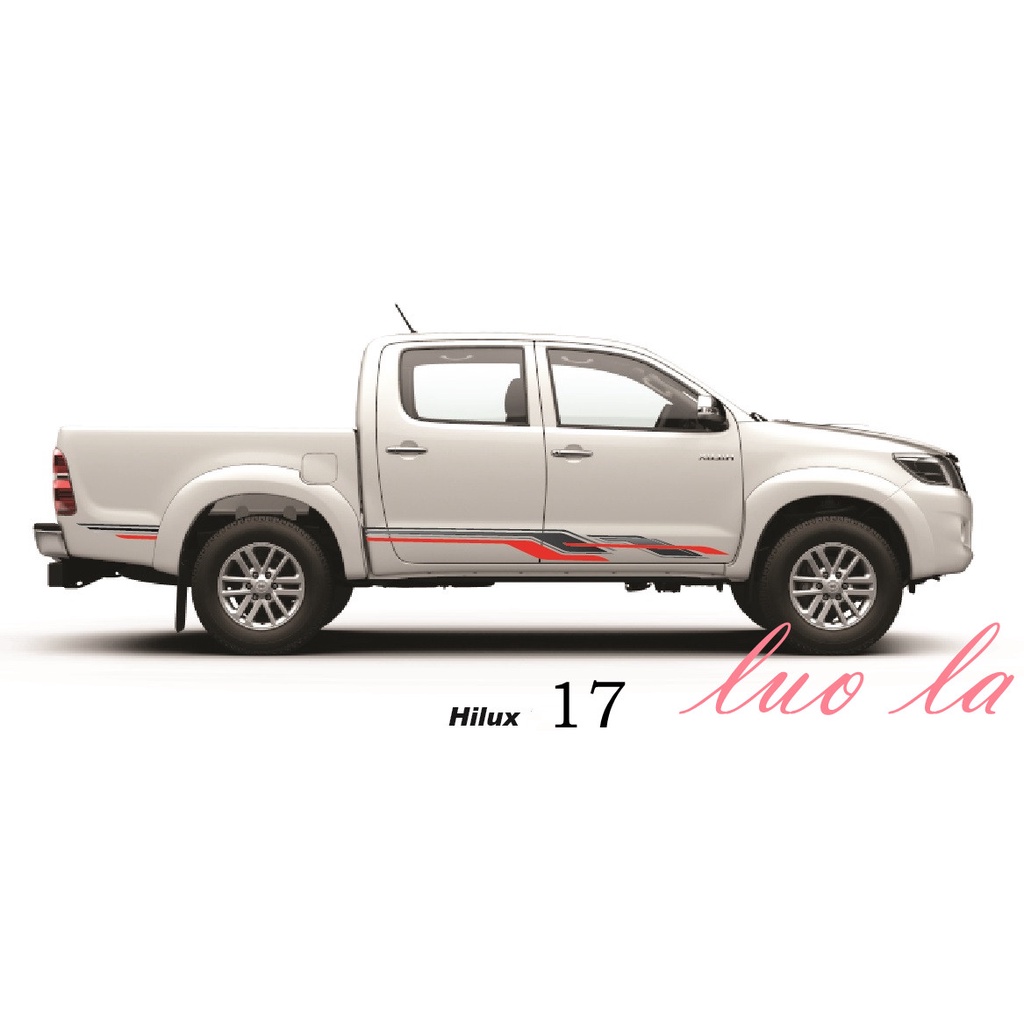 TOYOTA HILUX REVO LIMITED EDITION BODY STICKER | Shopee Malaysia