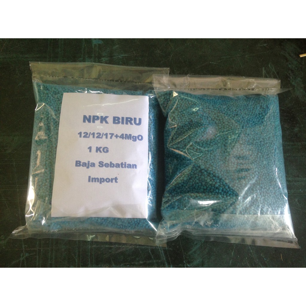 💥 1KG BAJA NPK BIRU IMPORT 1/12/17 BAJA BUNGA BUAH IMPORT 💥 | Shopee ...