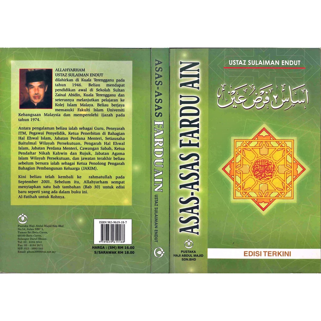 Asas-asas Fardu Ain (Ustaz Sulaiman Endut) | Shopee Malaysia
