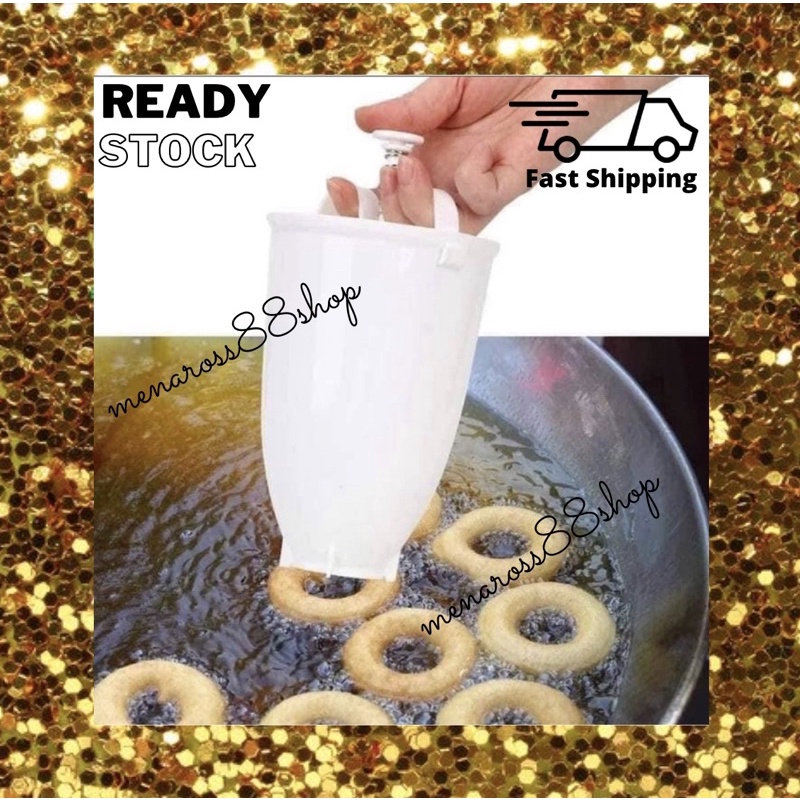 Doughnut Maker Pump Acuan Donut Kuih Gelang Viral Murah Mudah | Shopee ...