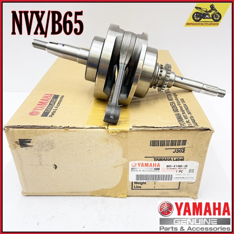 [100% ORIGINAL] NVX V1 NVX V1 CRANKSHAFT V1 CRANK SHAFT CON ROD NVX AEROX 155 B65-E1400-00 ...