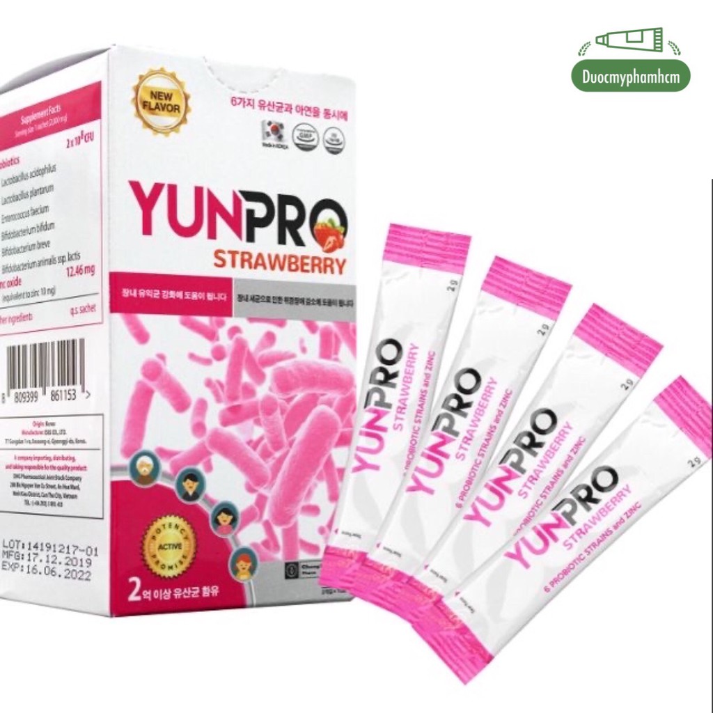 Yunpro Korean 6-strain probiotic (box of 20 packs) | Shopee Malaysia