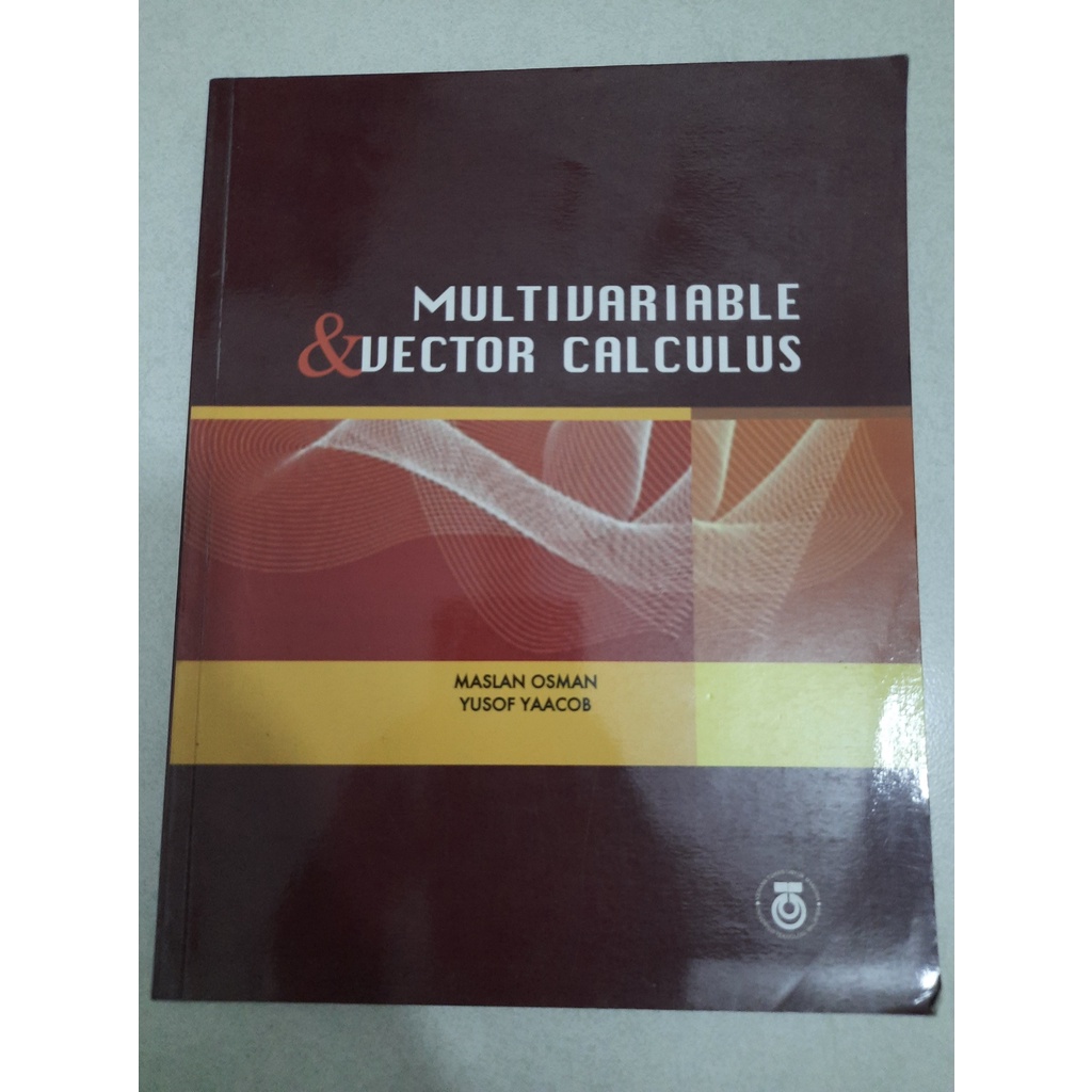 Multivariable & Vector Calculus [Terpakai] | Shopee Malaysia