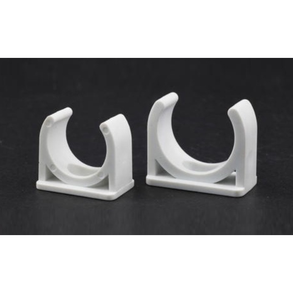 PVC ELECTRICAL CONDUIT PIPE CLIP 3/4" (20MM) AND 1" (25MM) - U CLIP FOR ...