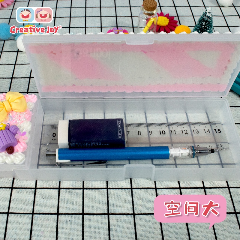 Ready Stock DIY Artificial Cream Gel Pencil Case Handmade Cream Glue ...