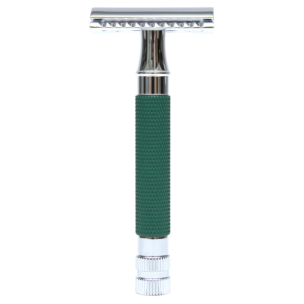 Yaqi coloured chrome safety razor (green/red) | Shopee Malaysia
