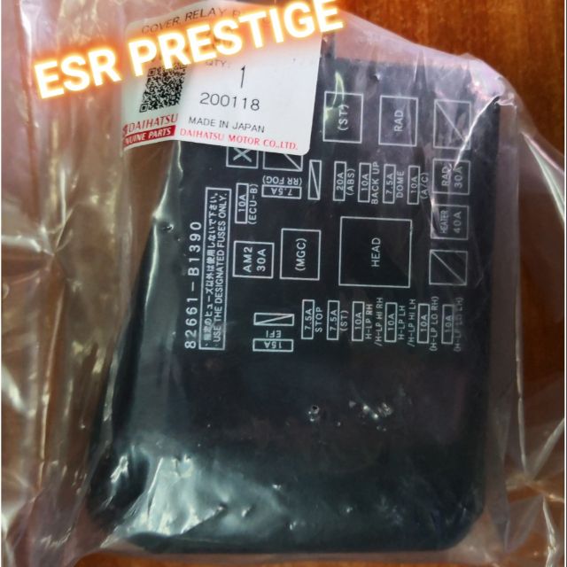 Perodua Alza fuse box cover Original | Shopee Malaysia