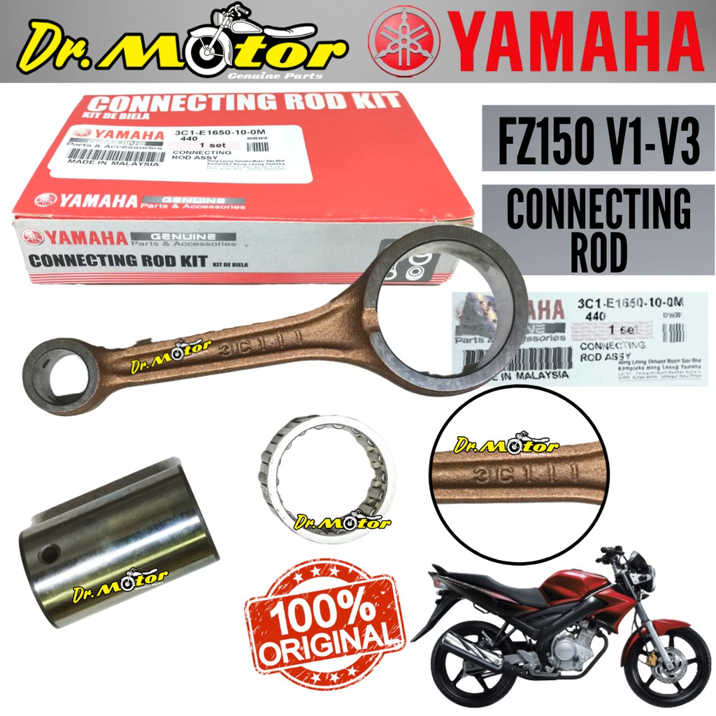 100% ORIGINAL YAMAHA FZ150 FZ 150 V1 V2 V3 CONNECTING CON ROD KIT SET ...