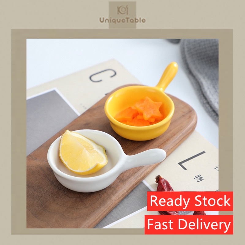 🇲🇾Periuk Mini Seasoning Bowl With Handle Celup pinggan mini dengan ...