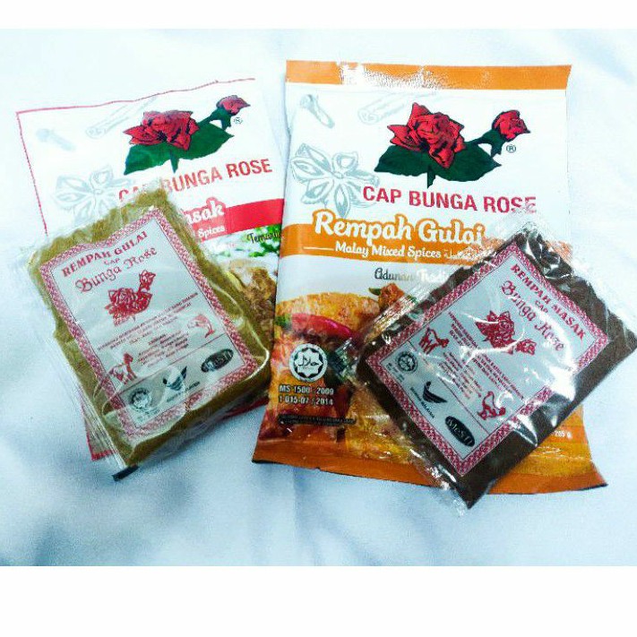 Rempah Gulai & Masak Cap Bunga Ros 🌹 | Shopee Malaysia