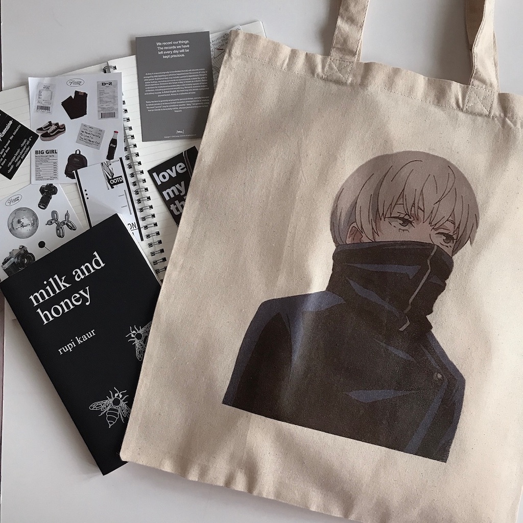 [NEW] INUMAKI TOGE JUJUTSU KAISEN ANIME PRINT TOTE BAG | ANIME FAN ...
