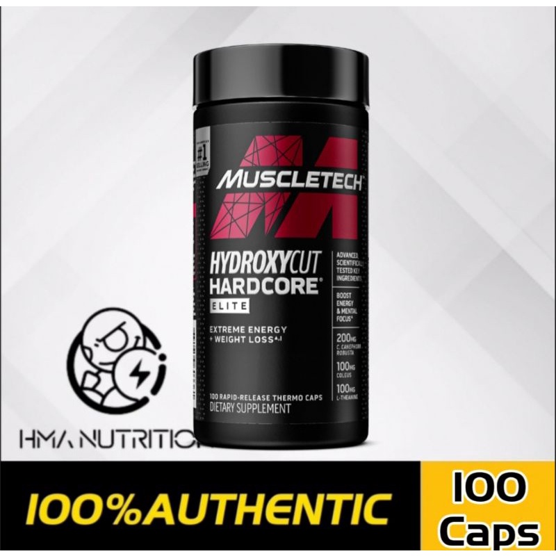 Muscle Tech Fat Burner (100 Caps.) Thermogenic Fat Burn Weight Loss ...