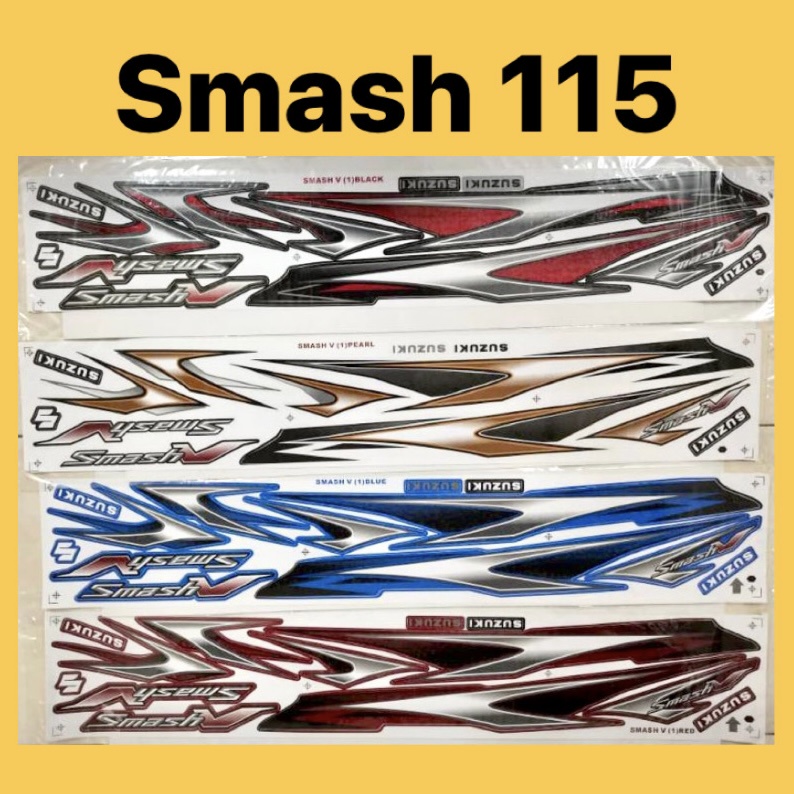 BODY STICKER SMASH V115 SMASH115 SMASH V 115 BODY COVER SET COVERSET ...