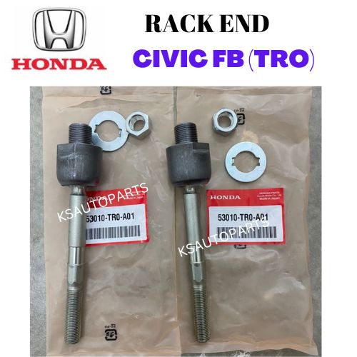 RACK END ORIGINAL HONDA CIVIC FD FB (TRO) 1.8cc/2.0cc 53010-TRO-A01 (1 ...
