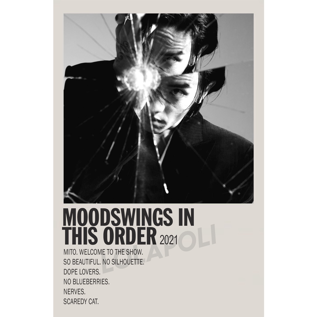 Moodswings In This Order Album Cover Poster - DPR IAN | Shopee Malaysia