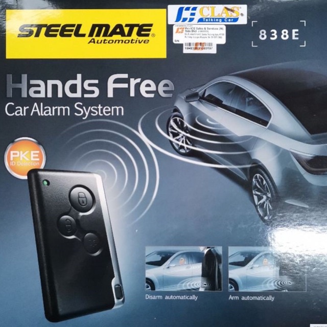 steelmate alarm hands free steel mate car alarm full set | Shopee Malaysia