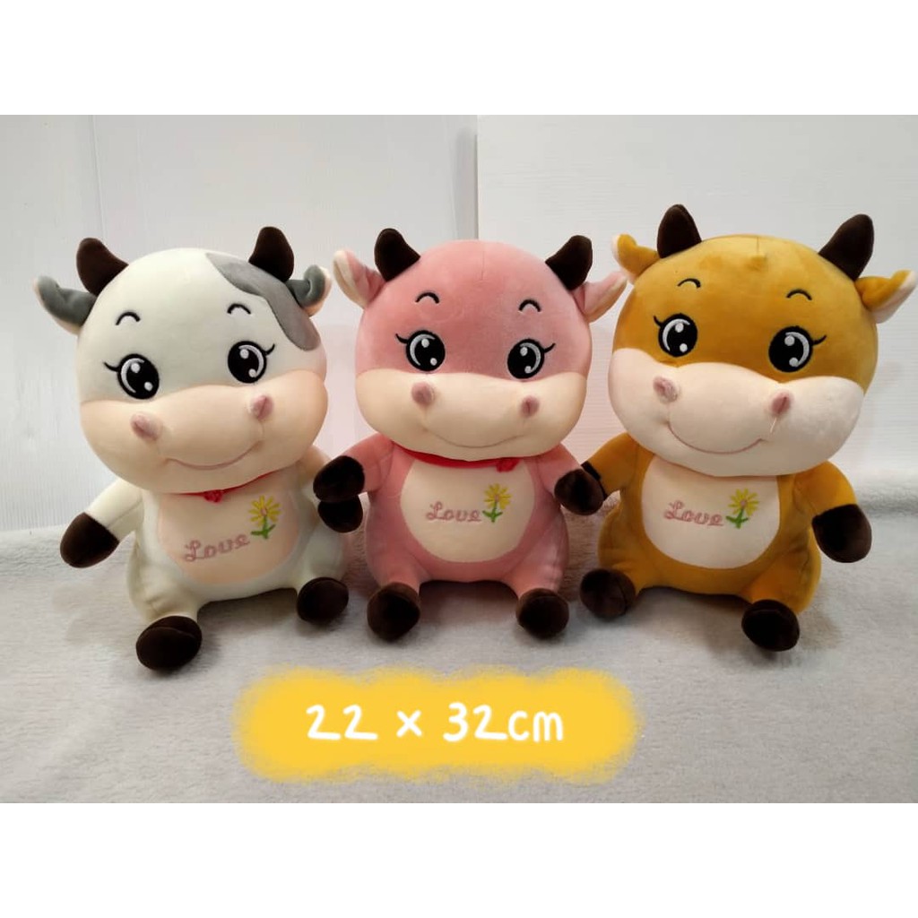 Cows Soft Toys Cute And Fluffy 🐧READY STOCK🐧 | Shopee Malaysia