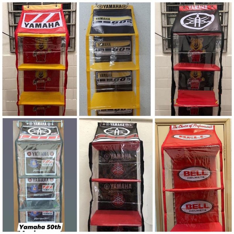 Rak Pelbagai guna Rack Helmet Bell Yamaha Repsol AGV | Shopee Malaysia