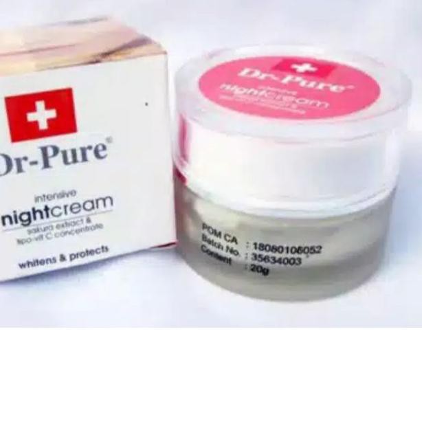 Dr PURE DAY CREAM 20 GR & NIGHT CREAM 20 GR | Shopee Malaysia
